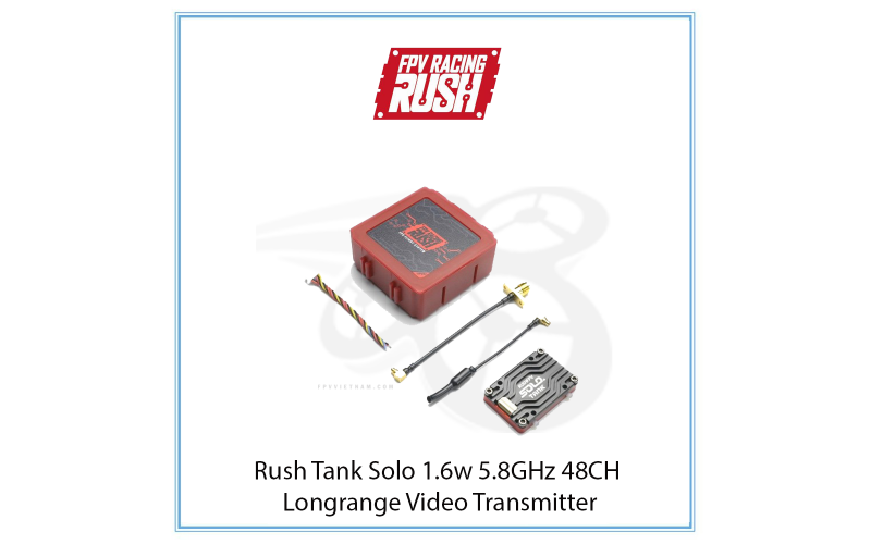 Bộ truyền hình ảnh Rush Tank Solo 1.6w 5.8GHz 48CH Longrange Video ...