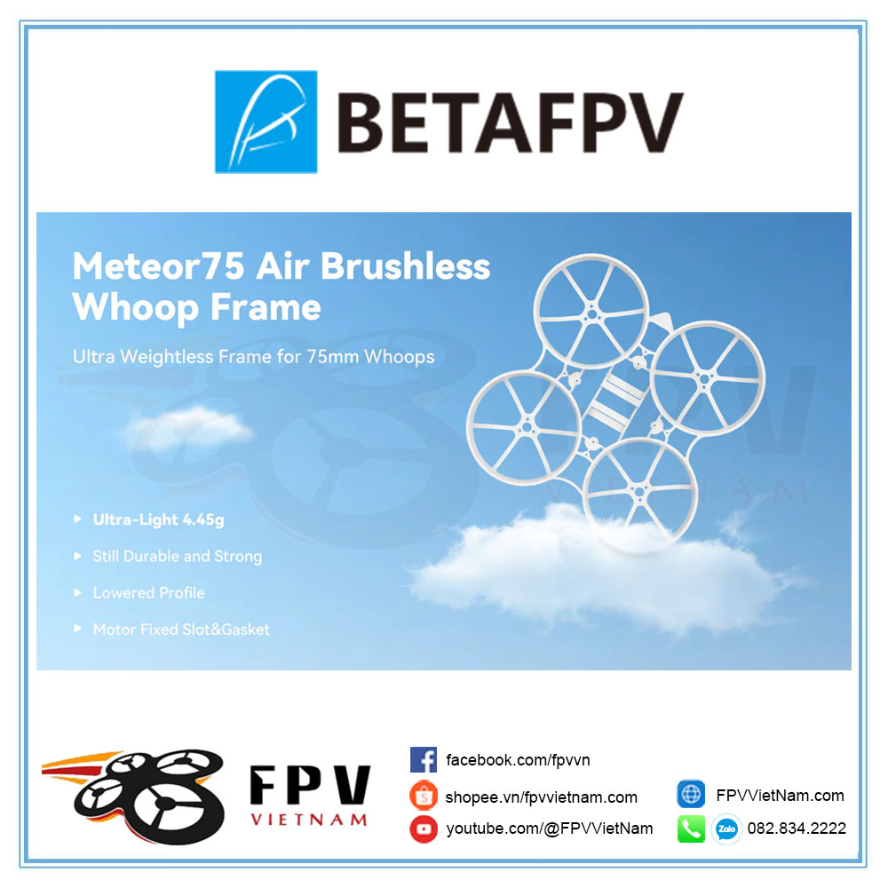 Khung Betafpv Meteor75 Air