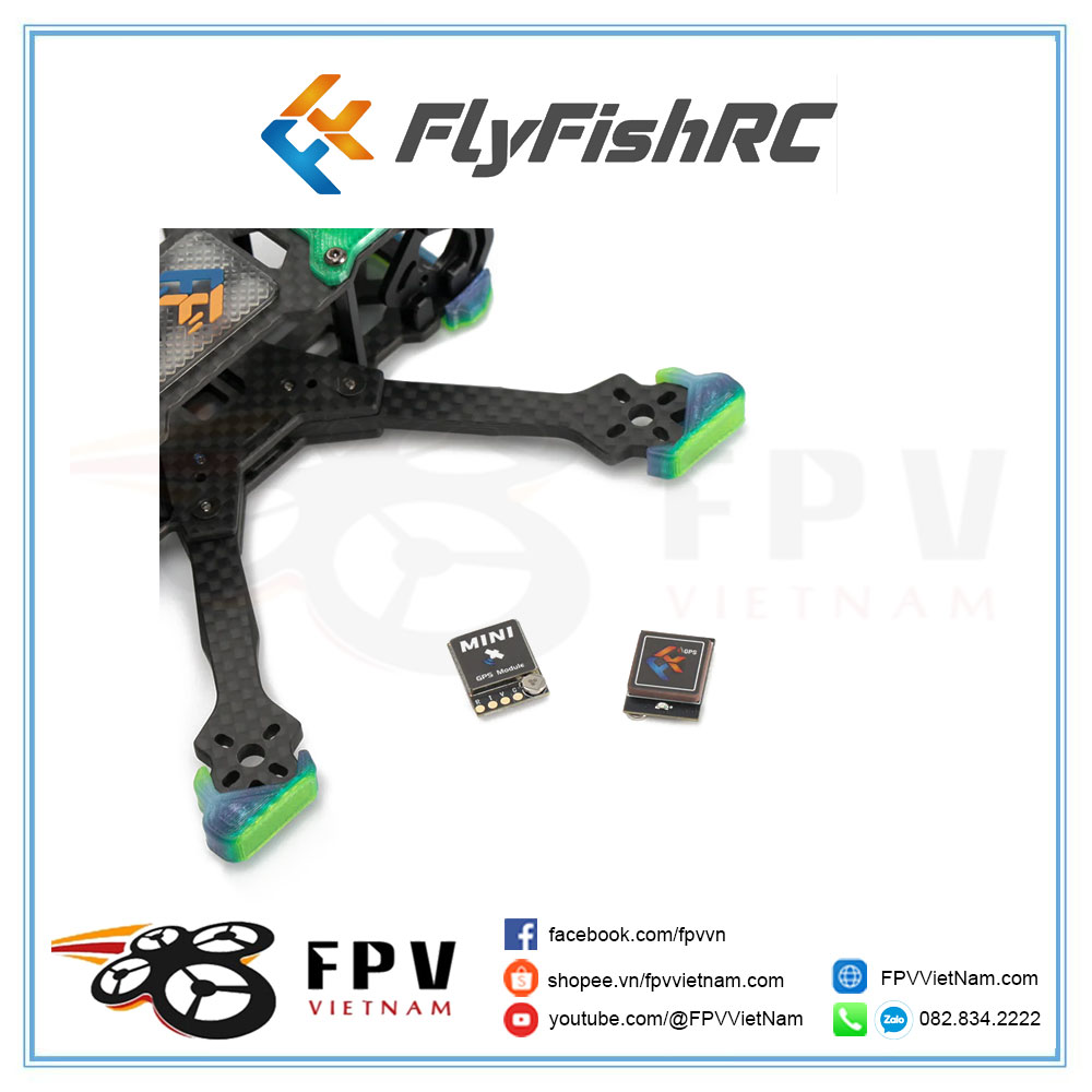 FlyFishRC M10 Mini GPS Module